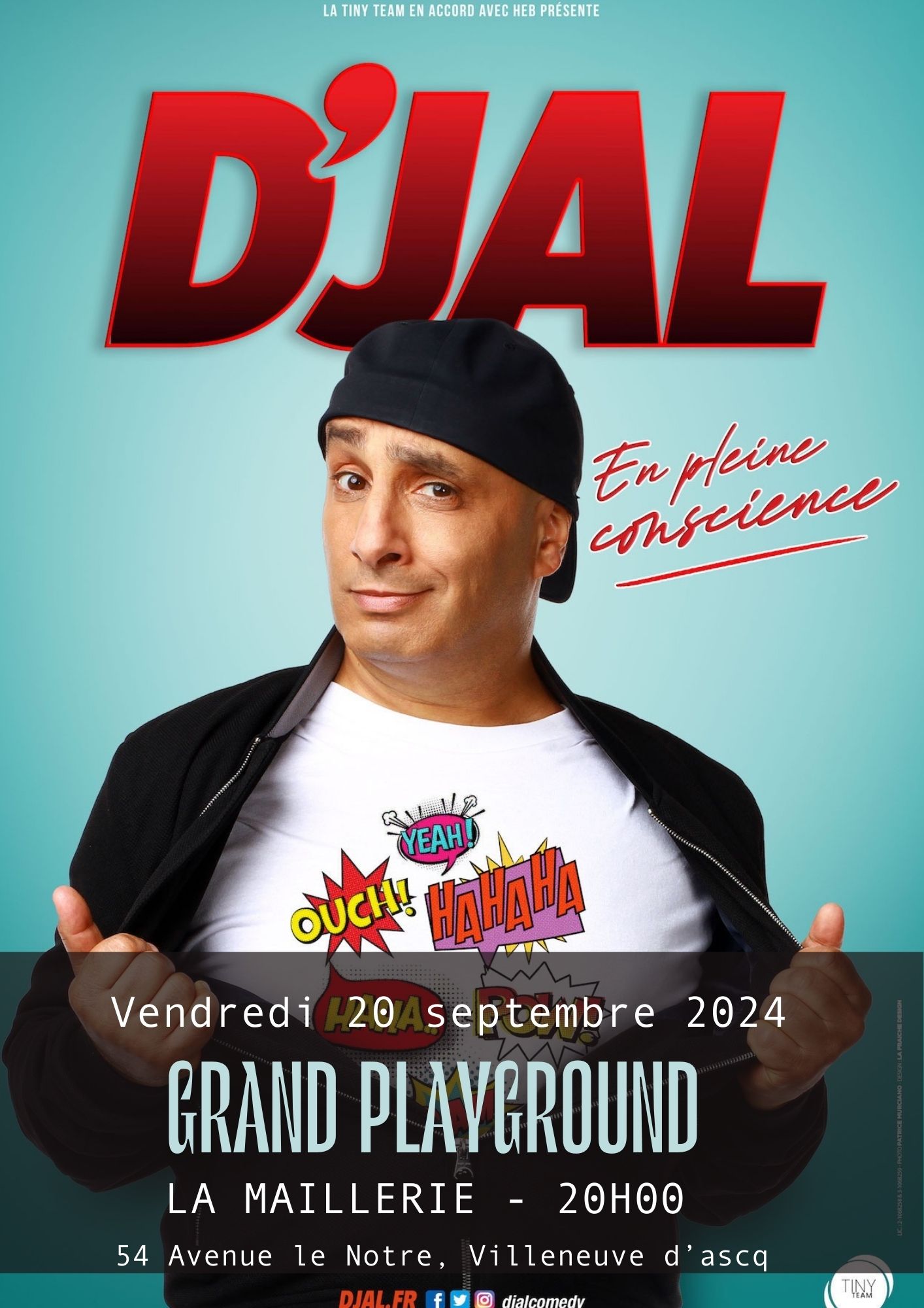 D’Jal en Spectacle au Grand Playground à Villeneuve d'Ascq - Grand ...